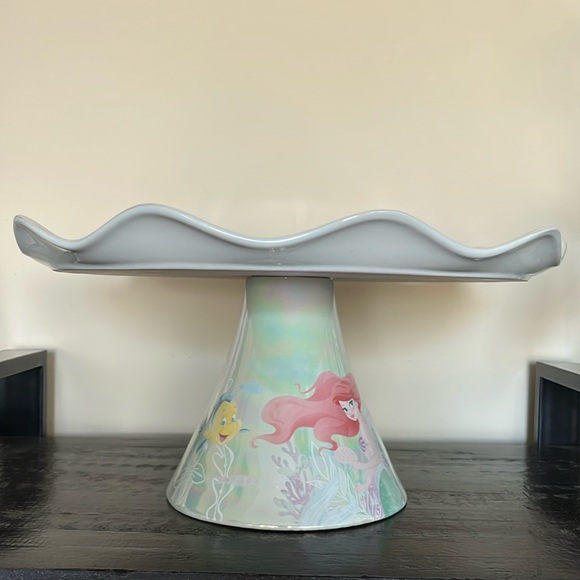 Disney | Kitchen | Disney Little Mermaid Ariel Cake Pedestal Stand ...